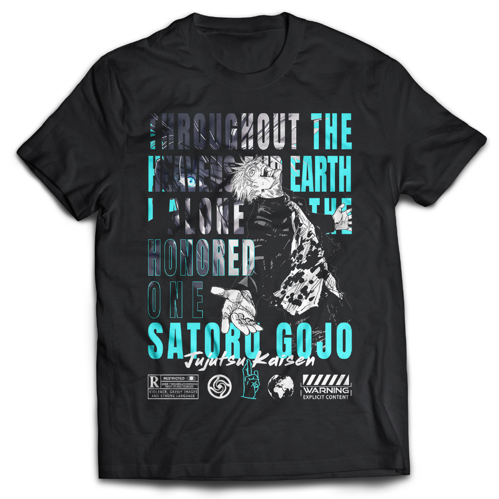 Satoru Gojo - JJK - Anime - Tee – Nocturnal Sunshine